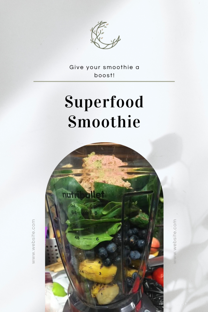 Superfoods Mix-ins to Add to Your Smoothies